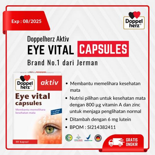 Jual Doppelherz Aktiv - Eye Vital (Isi 30 kapsul) - Jakarta Utara ...