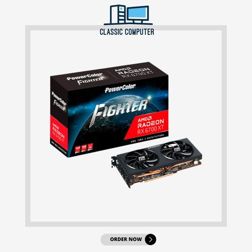Jual POWERCOLOR Fighter AMD Radeon RX 6700 XT 12GB GDDR6 - Jakarta ...