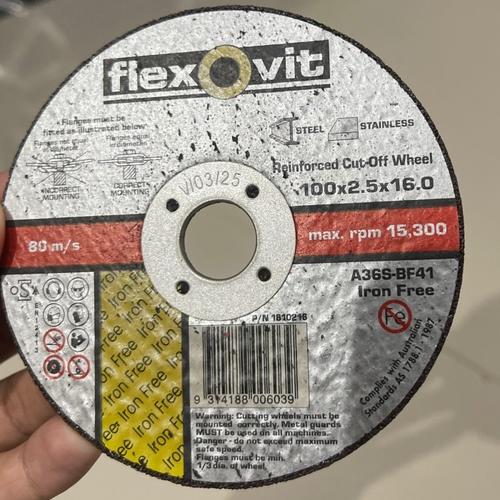 Jual Disc cutting flexovit 4 inch 5 inch - 4 inch - Kota Balikpapan ...