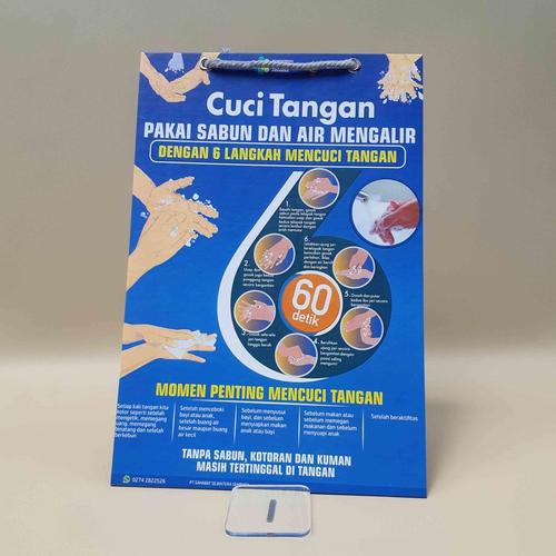 Jual Hard Poster Poster Cara Cuci Tangan Kemenkes Poster Kesehatan Jakarta Utara