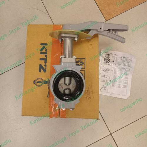 Jual Butterfly Valve KITZ 4" inch DN 100 alumunium (alumunium, almunium ...
