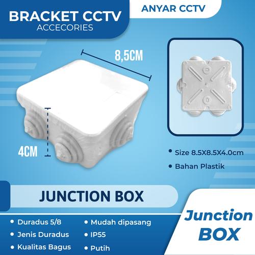 Jual JUNCTION BOX WATERPROOF / DURADUS CAMERA CCTV 5/8 inch - Putih ...