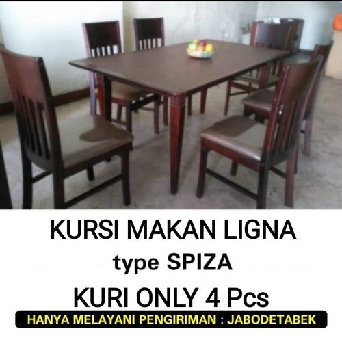 Jual Kursi meja makan LIGNA 4 pcs - Jakarta Barat - tokojambul | Tokopedia