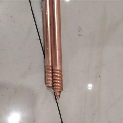 Jual grounding rod 5/8 panjang 1,5 meter / batang grounding 5/8 . 1,5 ...