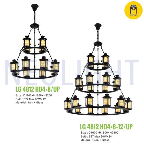 Jual Lampu Gantung Ruang Tamu Void Model American Classic LG 4812 HD/UP ...