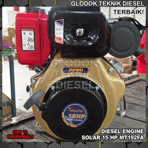 Jual Mesin Penggerak Solar Engine Diesel 15 HP Type 192 15HP TERBAIK ...