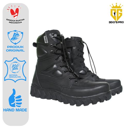 Promo sepatu pdl tni polri safety military new venom semi kulit terbaik ...