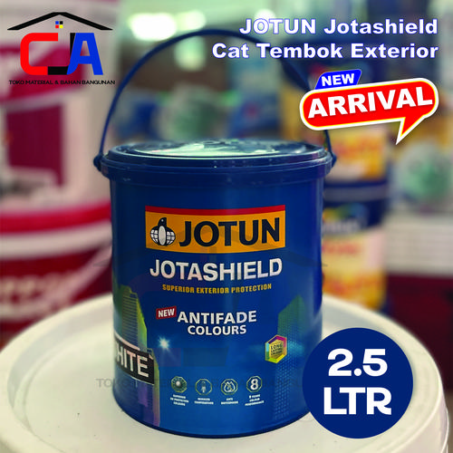 Jual JOTUN JOTASHIELD ANTIFADE COLOURS Cat Tembok Exterior Putih 2.5L Galon - Putih - Jakarta ...