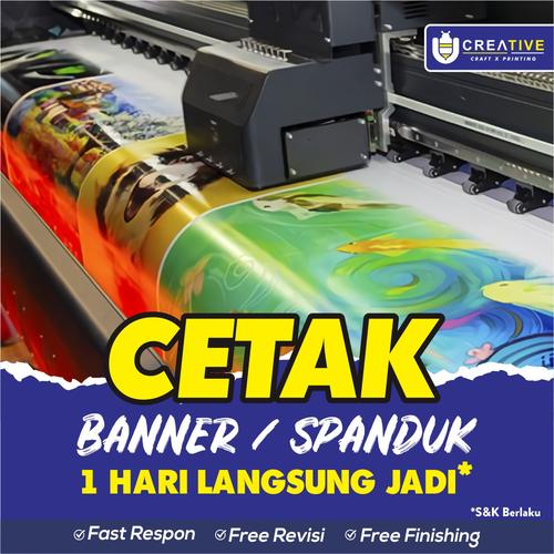 Jual Cetak Benner / Spanduk (Free Design, Free Finishing & Bebas Ukuran ...