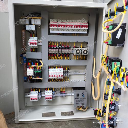 Jual panel ATS AMF 15kva + MDP MCB 3p 20a - MCB 3p 16a - komplit ...