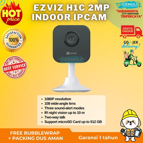 Promo Camera CCTV Ezviz H1C Wide Angle Smart Home Wifi Indoor Camera ...
