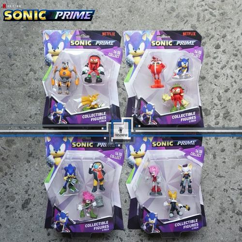 Jual Sonic Prime Collectible Figures 3 pack EMCO SEGA Hedgehog ...
