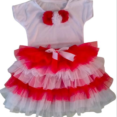 Jual setelan anak perempuan-baju anak merah putih-setelan gotik merah ...
