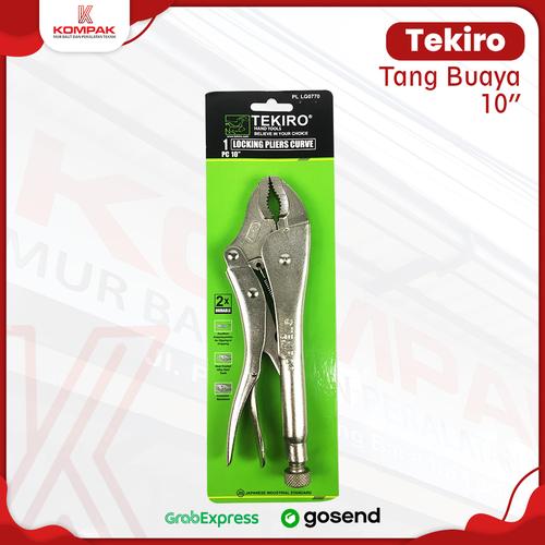 Jual Tang Buaya TEKIRO 10 Inch Tang Jepit Locking Plier Vice Grip 250mm ...