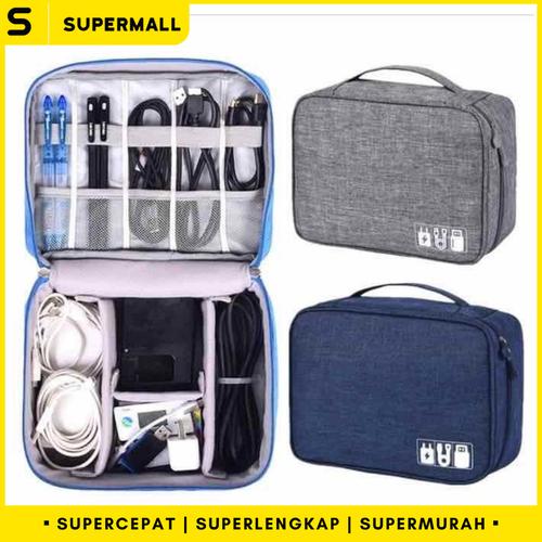 Promo Gadget Organizer - Tas Travel Pouch / Tas Cable Colokan dan ...