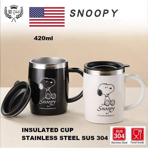 Jual Cangkir Mug Stainless 304 SUS Vacuum insulated mug Snoopy Original ...