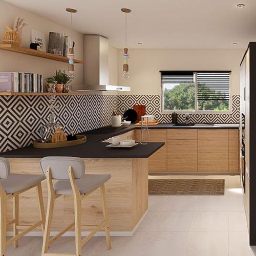 Jual kitchen set meja bar minimalis custom furniture jakarta - Jakarta ...