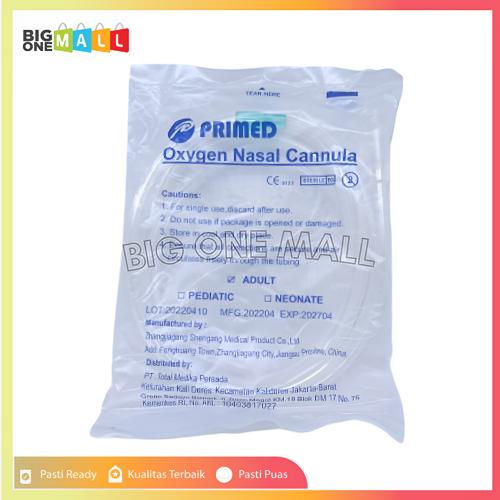 Promo Selang Hidung Nasal Kanula Oksigen Dewasa, Medical Oxygen Canula ...