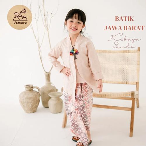 Jual KEBAYA DOBBY ANAK LENGAN PANJANG BATIK PASTEL - Kab. Bekasi ...
