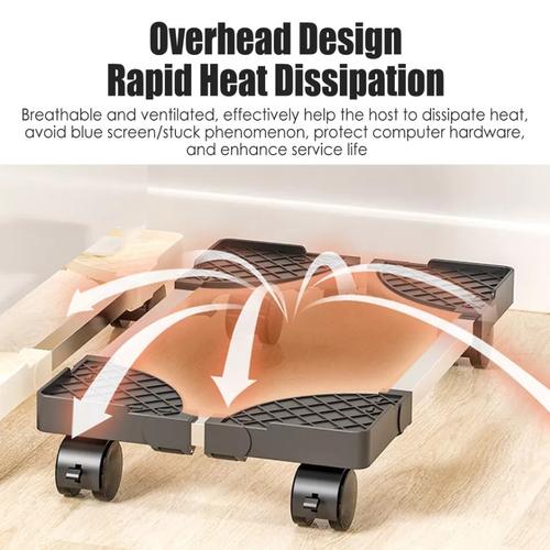 Jual Roda Dudukan Tatakan Roda Kaki CPU Desktop Computer Lemari Kulkas ...