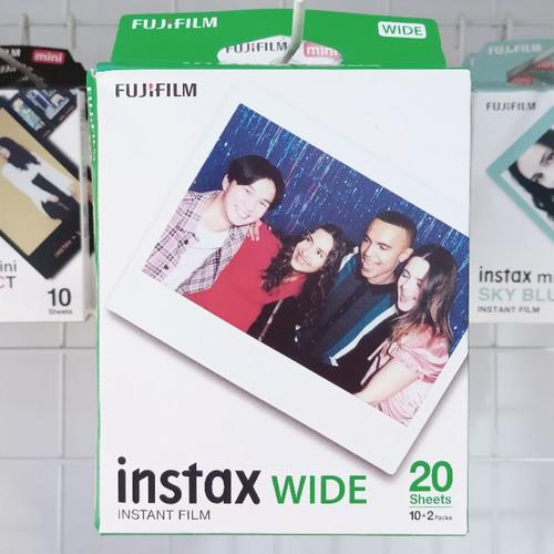 Jual Fujifilm Instax Wide Paper 20 Sheet Paper Instax Twin Pack Refil ...