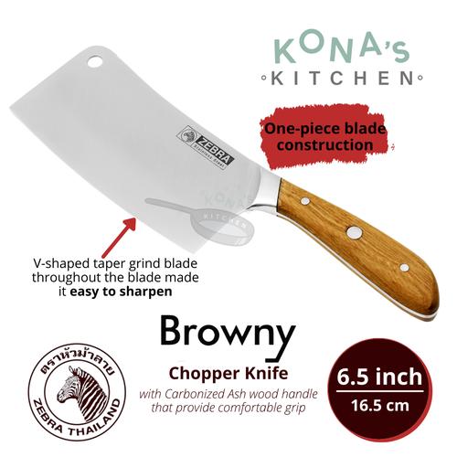 Jual Zebra Chopper Knife Browny 6,5" (990620) / Pisau Dapur - Jakarta ...