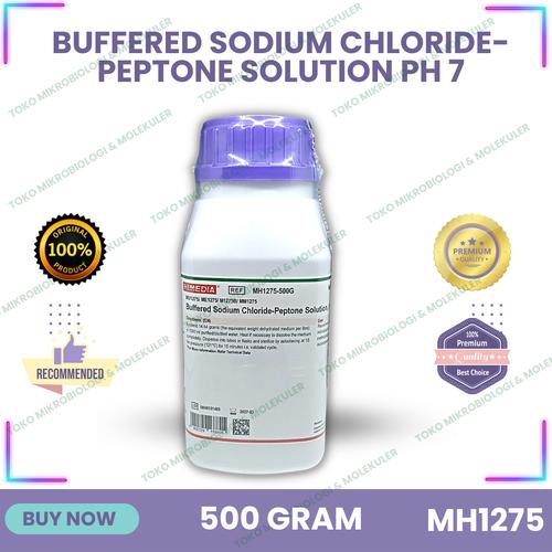 Jual Buffered Sodium Chloride-Peptone Solution pH 7, Media Mikro, 500 ...