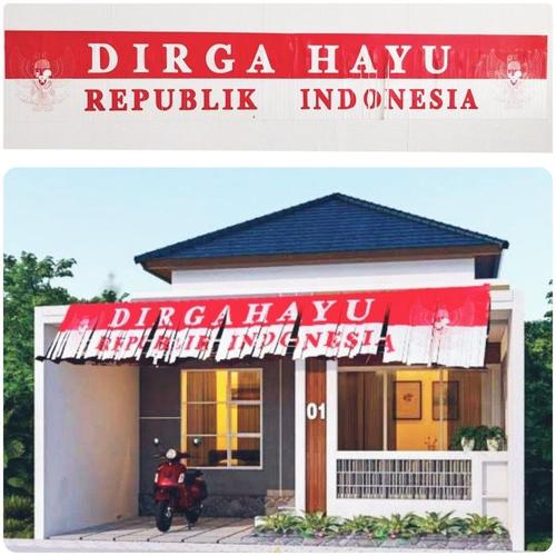 Jual PREMIUM JUMBO BANNER DIRGAHAYU REPUBLIK INDONESIA KEMERDEKAAN ...
