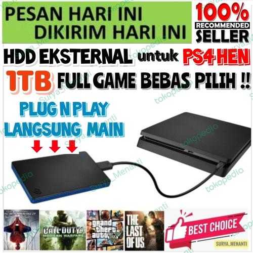 Jual Hardisk HDD PS4 EKSTERNAL FULL GAME GAME KEKINIAN BEBAS REQUEST - Casing HDD Saja - Kab ...