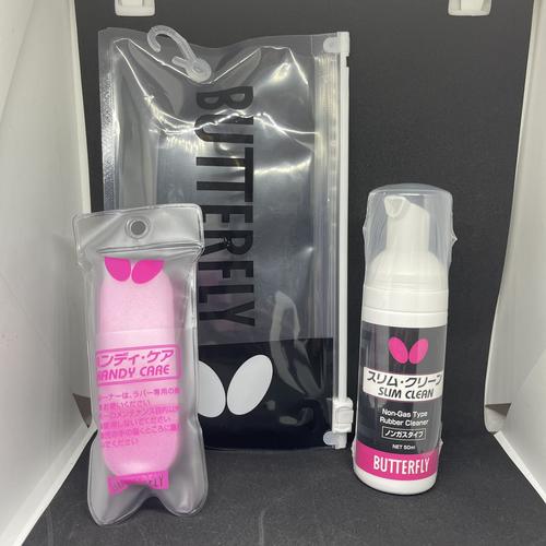 Jual Slim clean butterfly ping pong rubber cleaner 50 ml non-gas type ...