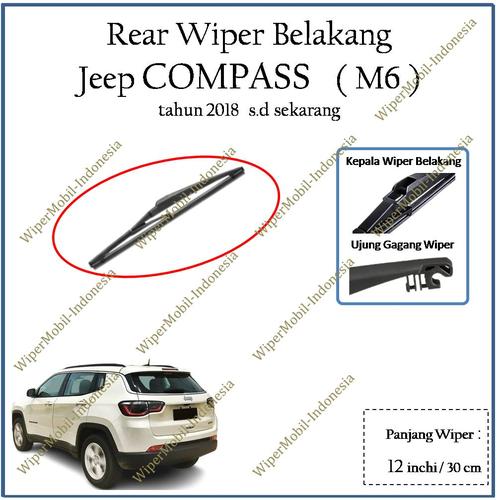 Jual Wiper Kaca Belakang Jeep Compass 2018 2019 2020 2021 2022 2023 ...