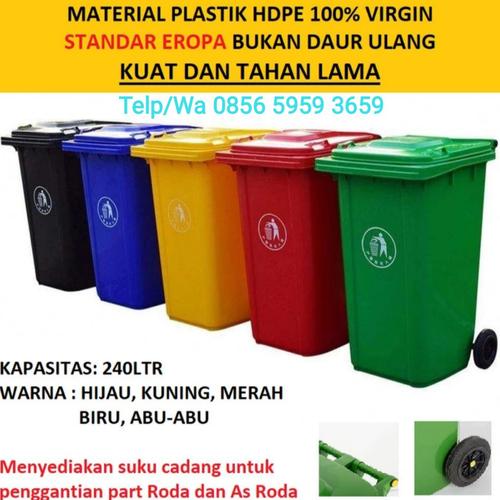 Jual Tempat sampah sulo 240 Liter - Merah - Kota Bogor - CV. PUTRA ...