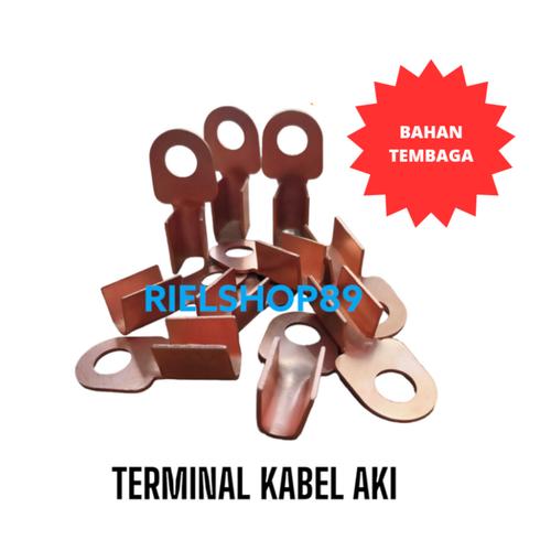 Jual Skun Klem Terminal Kabel Aki M10 BESAR 70A Bulat Baut 14 Tembaga ...