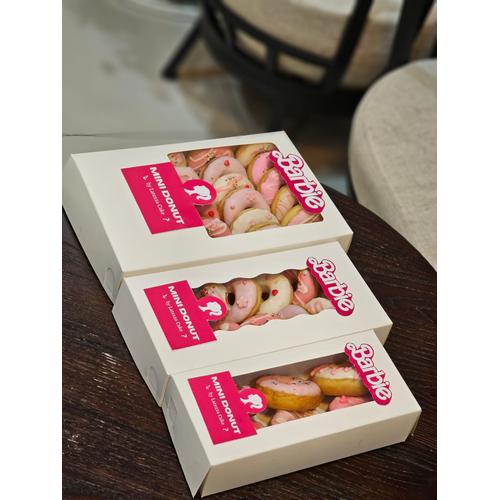 Jual Donut Mini `Barbie, Donat Barbie, Donat Viral. Donut mini kekinian ...