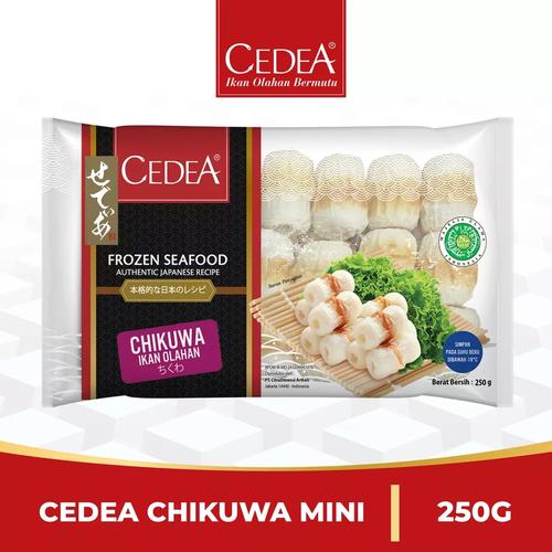 Jual Cedea Chikuwa Mini 250g Frozen Food Frozen Seafood Ikan Olahan ...