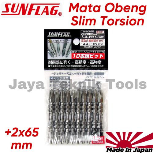 Jual Mata Obeng Sunflag 2 x 65 Slim Torsion Plus Kembang Ttv 2065m Bits - Jakarta Barat - Jaya ...