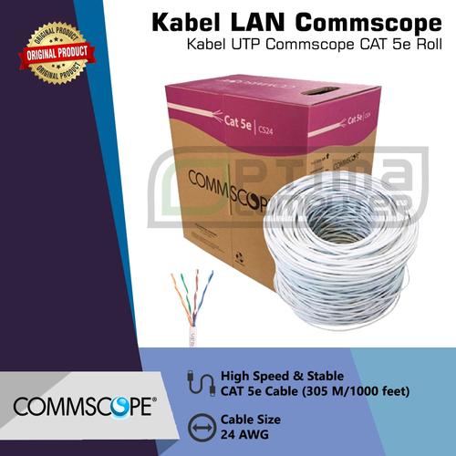 Jual Kabel LAN Commscope CAT 5e Roll - UTP - Kota Balikpapan - Optima ...