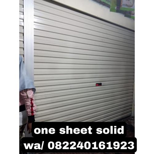 Jual roling door one sheet solid jkt - Jakarta Timur - Rollingdoor ...