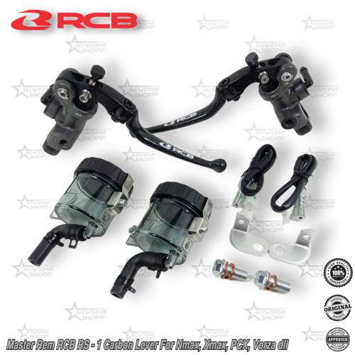 Jual Master Rem RCB Radial RS1 RS-1 17mm Kanan / Kiri Lever Full Carbon ...