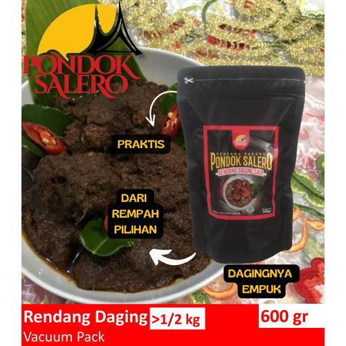 Jual Rendang Padang Asli/ Pondok Salero/ Rendang Kemasan 600gr - Kota ...