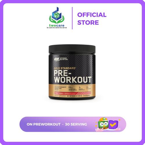 Promo ON Gold Standard Pre-Workout 30 Serving Optimum Nutrition ...