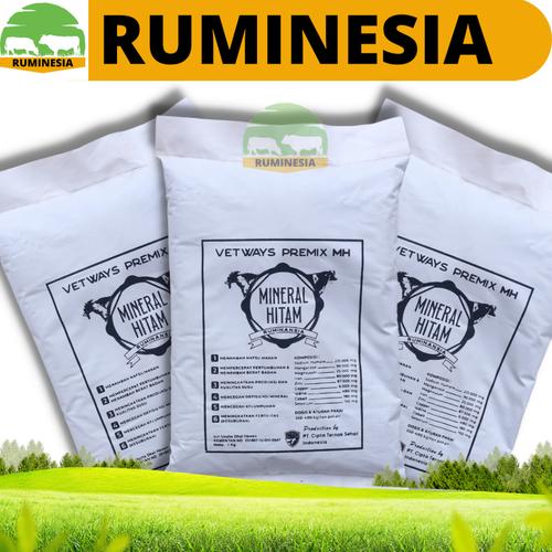 Jual VETWAYS MINERAL HITAM 1KG | PENGUAT KAKI SAPI Pincang Lumpuh - Kab ...