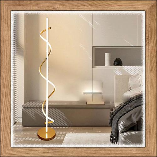 Jual Lampu sudut tiang standing floor MODERN LED WAVE 3 warna cahaya ...