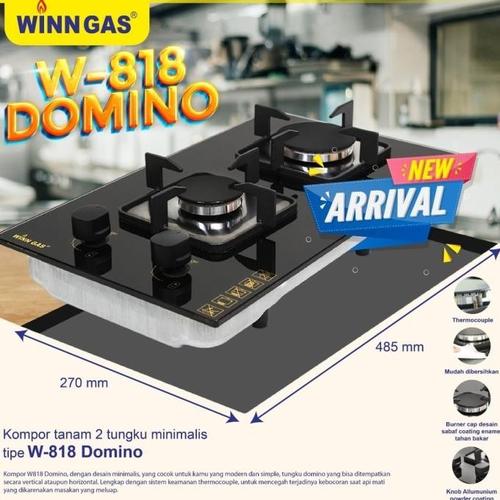 Jual Winn Gas Kompor Tanam 2 Tungku / W-818 Domino Terbaru Namira.Malika - Jakarta Pusat ...
