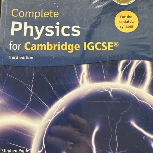 Jual Complete physics for cambridge IGCSE third edition as new - Kab ...