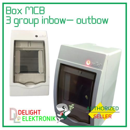 Jual Box MCB 1-3 Group HIRO Inbow Outbow PVC - Jakarta Pusat - Delight ...
