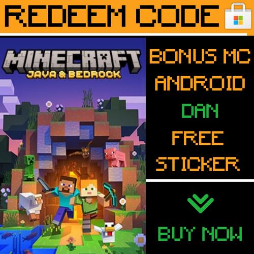Promo Minecraft Windows 10 Original - Bedrock Edition - Redeem Code ...