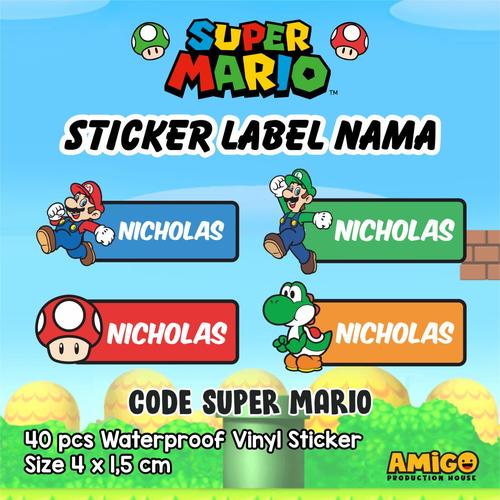 Jual Stiker Label Nama Duffy Sesame Street Roblox Toy Story Stiker Buku ...
