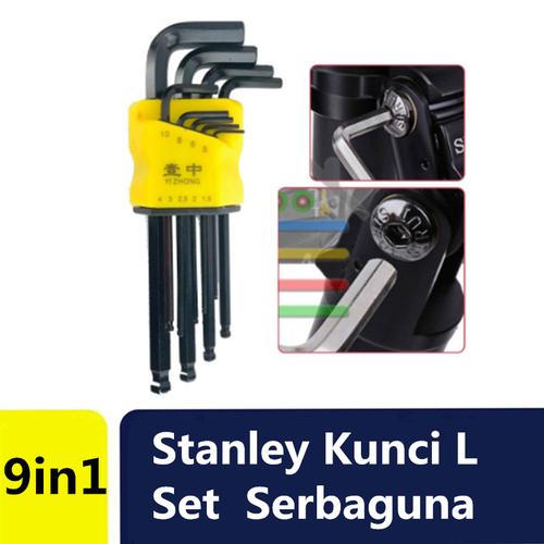 Promo Kunci L Stanley * Kunci L Set 9in1 * Kunci Serbaguna - Jakarta ...