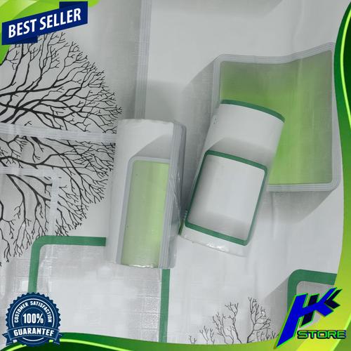 Jual Border List Wallpaper Motif 3D 10cm x 10m 3D Kotak Geometrik - 3D Kotak Hijau, 7.5cm x 10m ...